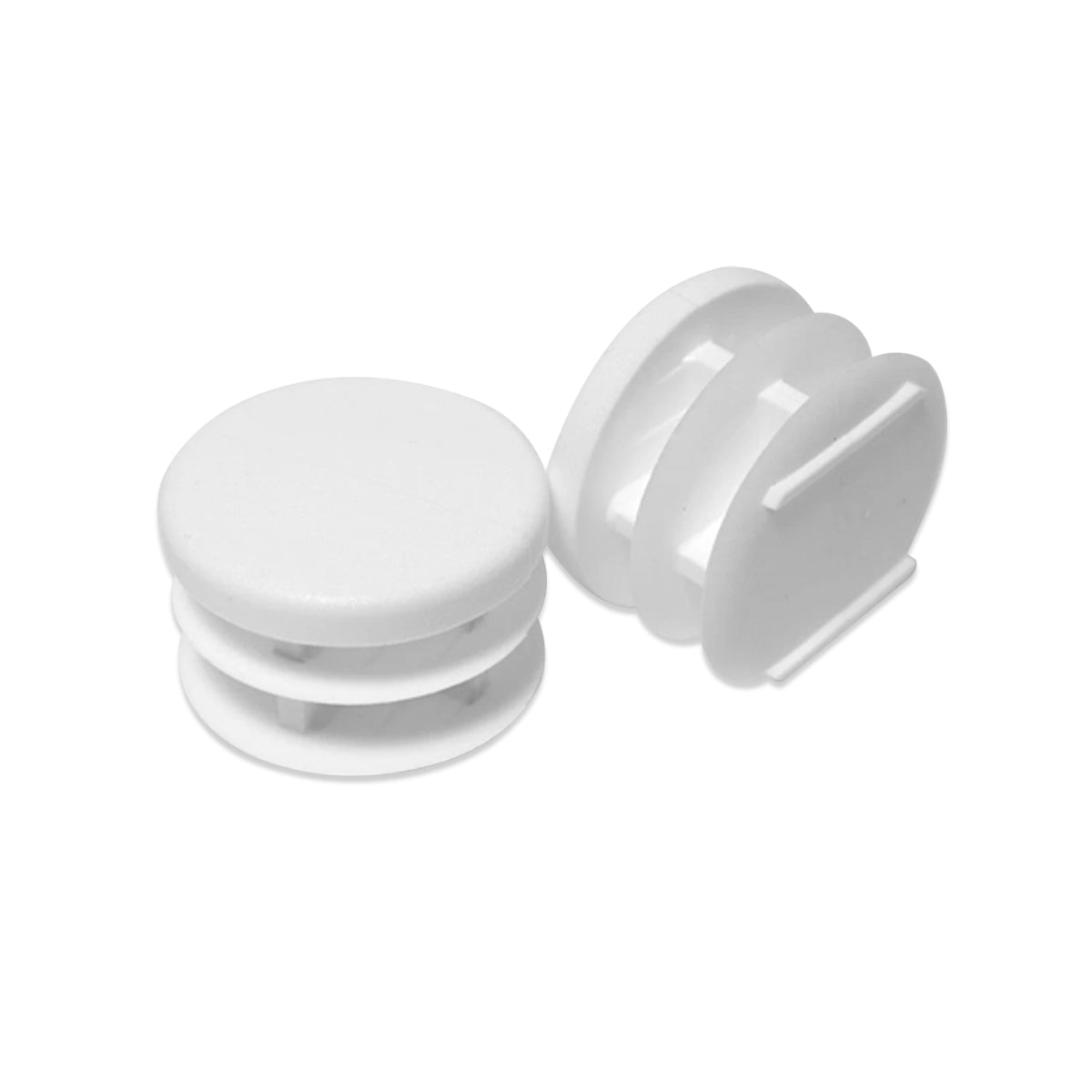 1-1/4" Round Multi-Gauge Chair Leg Insert | White | Item 30-602 ...