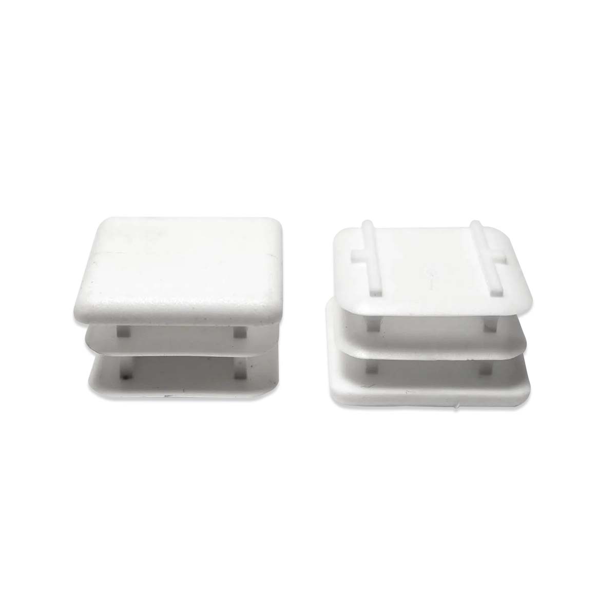 1" Square Multi-Gauge Chair Leg Insert | White | Item 30-608 ...