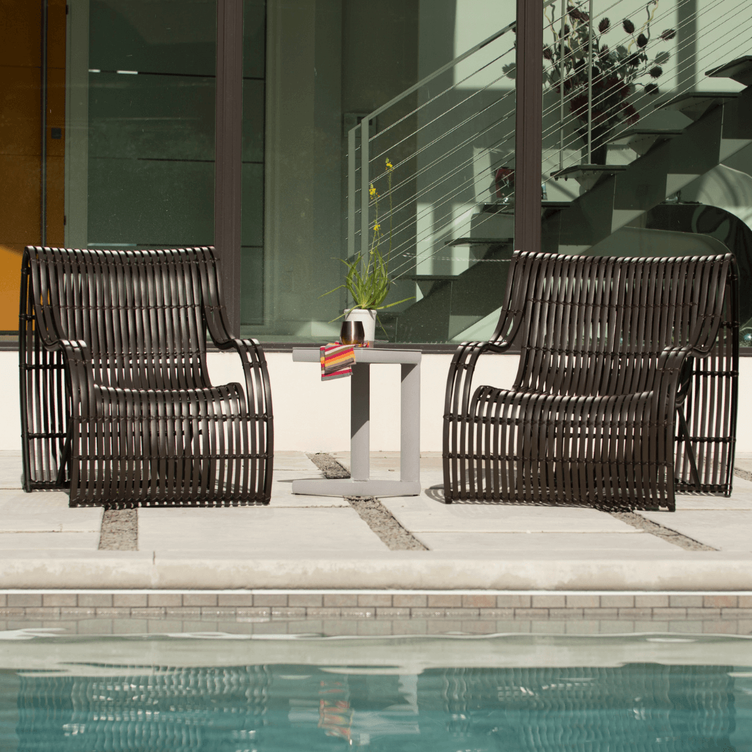 Woodard Loft Lounge Set – Sunniland Patio - Patio Furniture in Boca Raton