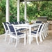 Telescope Casual MGP 42" x 120" Rectangular Extension Dining Table w/U ...