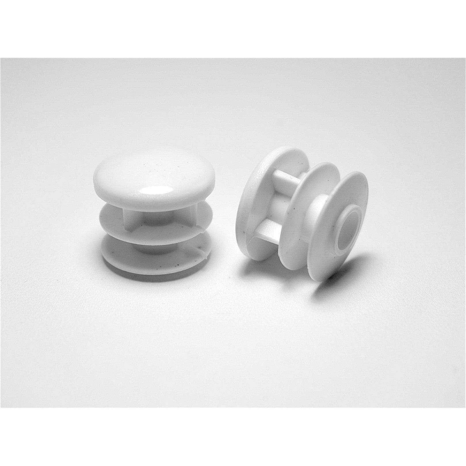3/4" Multi-Gauge Round Chair Leg Insert | White | Item 30-617 ...