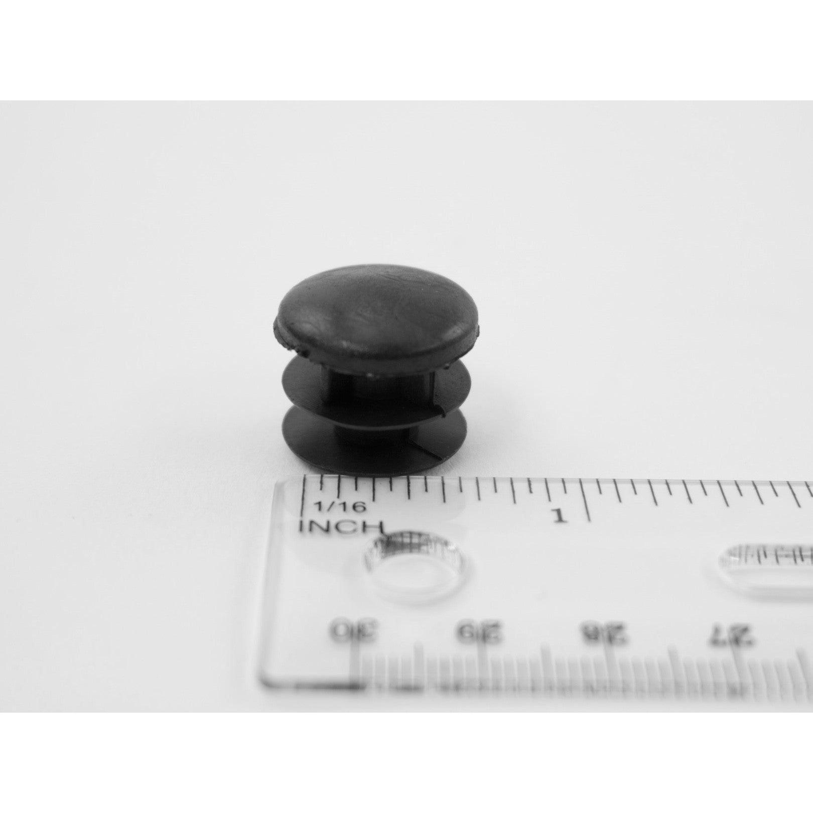 3/4" Multi-Gauge Round Chair Leg Insert | Black | Item 30-617B ...