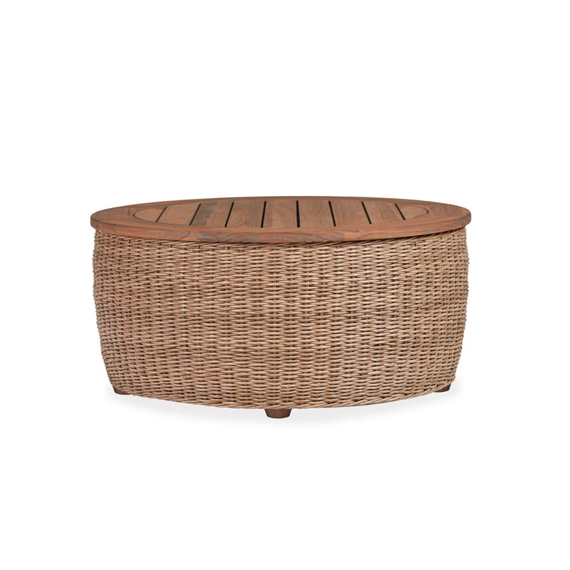 Lloyd Flanders Tobago 36" Round Cocktail Table – Sunniland Patio ...