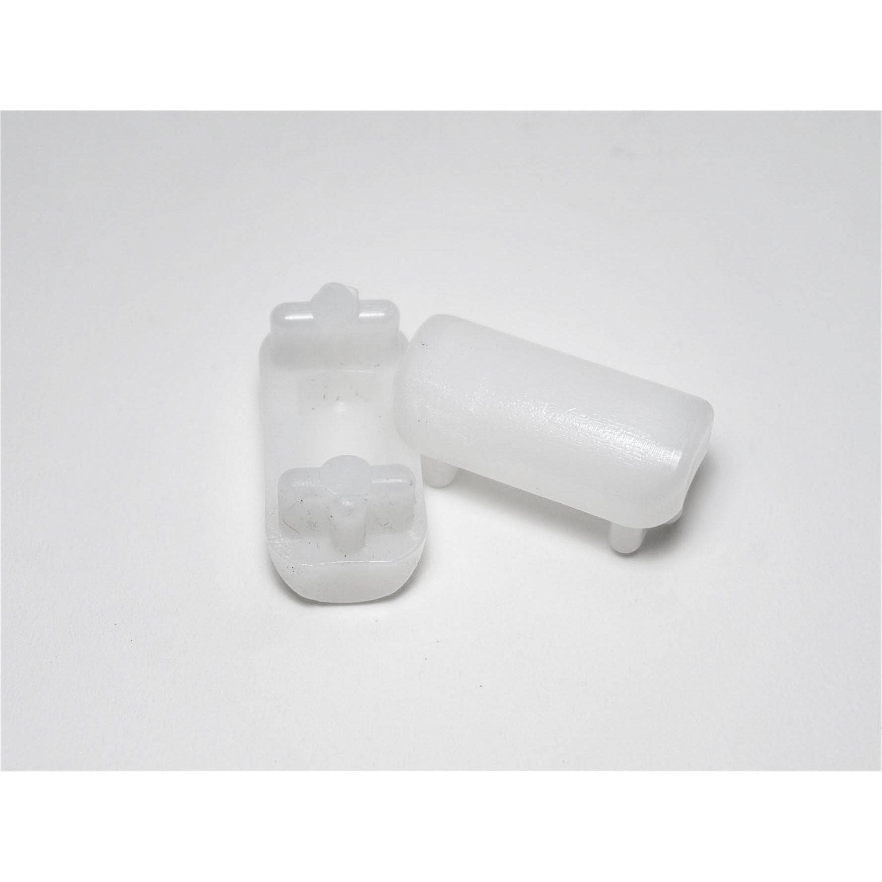 1-1/2" x 3/4" Domed Chair Leg Insert | White | Item 30-629 – Sunniland ...