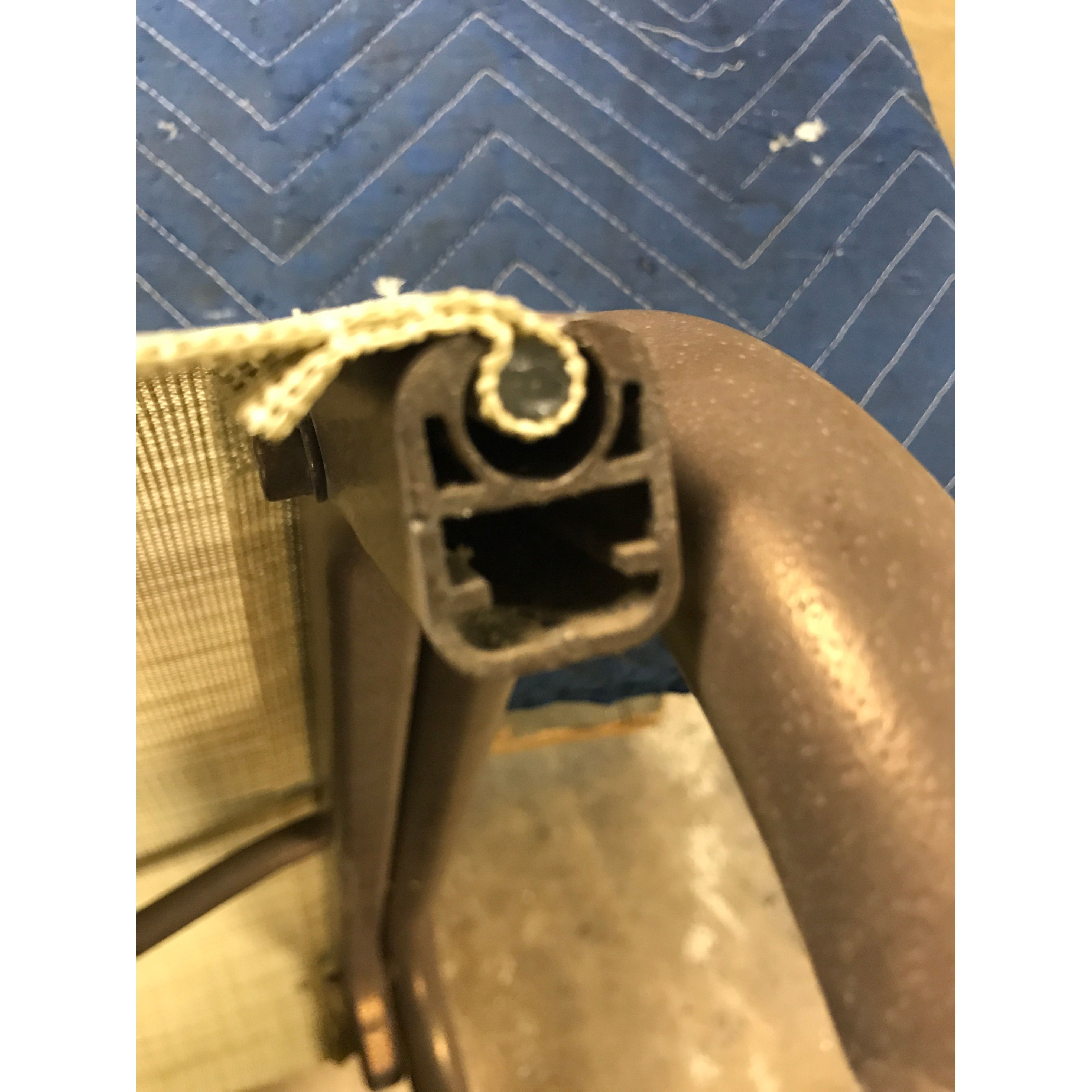 7/8" W x 1-1/8" L -Rectangular Sling Insert Black – Sunniland Patio ...