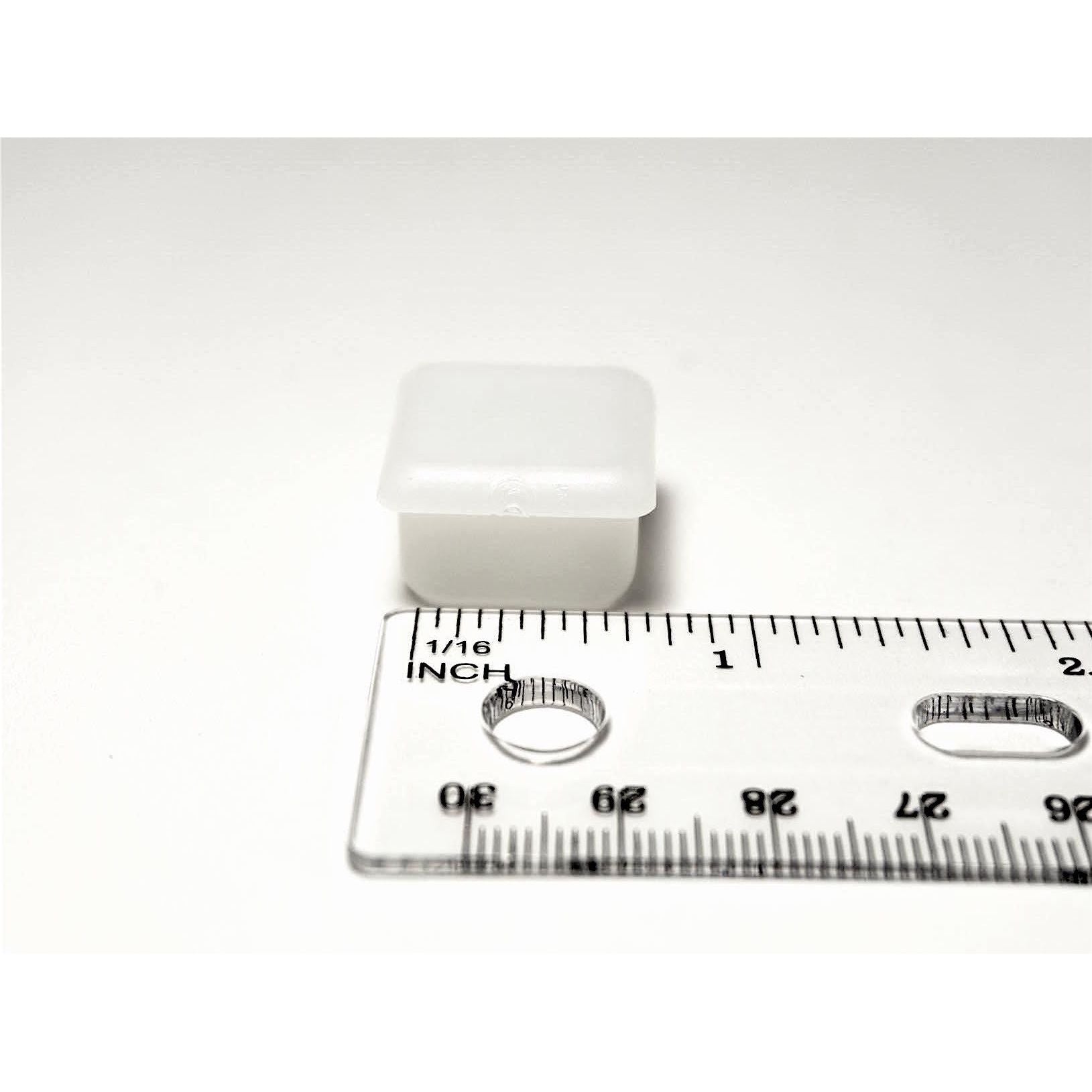 13/16" Square Chair Leg Insert | White | Item 30-605 – Sunniland Patio ...