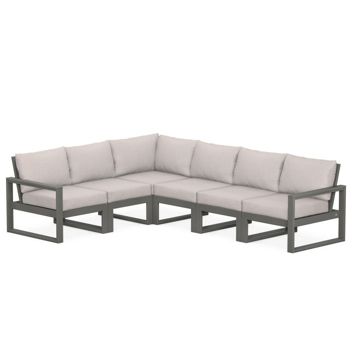 Polywood EDGE 6-Piece Modular Deep Seating Set – Sunniland Patio ...